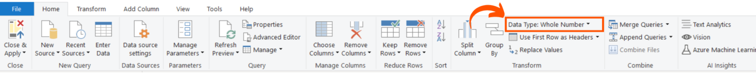 Understanding Data Types in Power Query (Power BI & Excel) – Go Analytics
