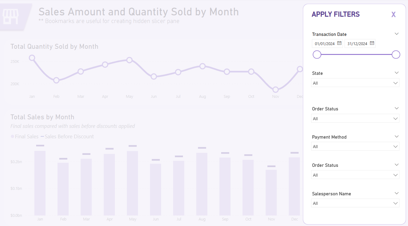 Using Slicers vs. the Filter Pane in Power BI – Go Analytics